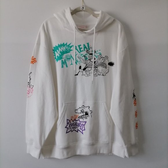 Nickelodeon | Shirts | Nwt Nickelodeon Mens White Aaahhh Real Monsters ...